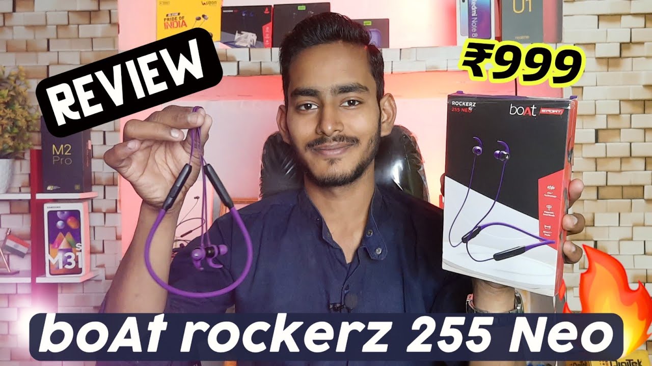 boat rockerz 255 Neo earphones review || Smart Earbuds " Beast mode ...