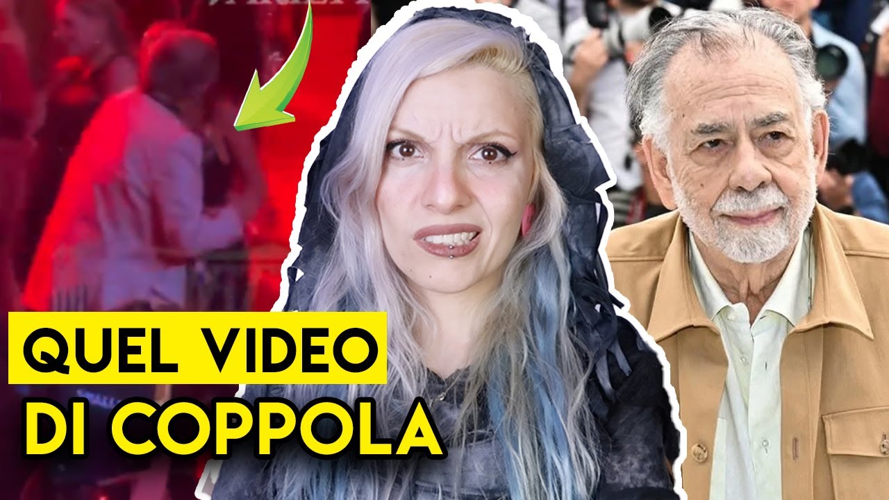 Coppola allunga le mani su una comparsa sul set di Megalopolis | Cinema - Marta Suvi - YouTube