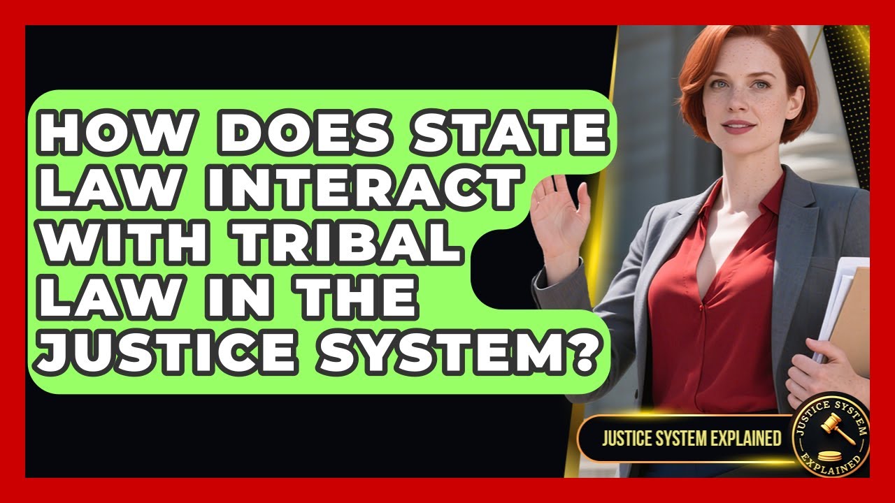 How Does State Law Interact With Tribal Law in the Justice System ...