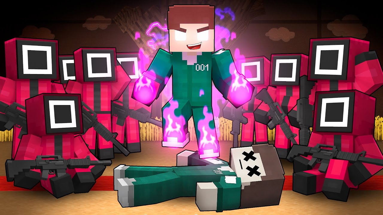 Dark JJ Player vs SQUID GAME - Maizen Minecraft Animation - YouTube