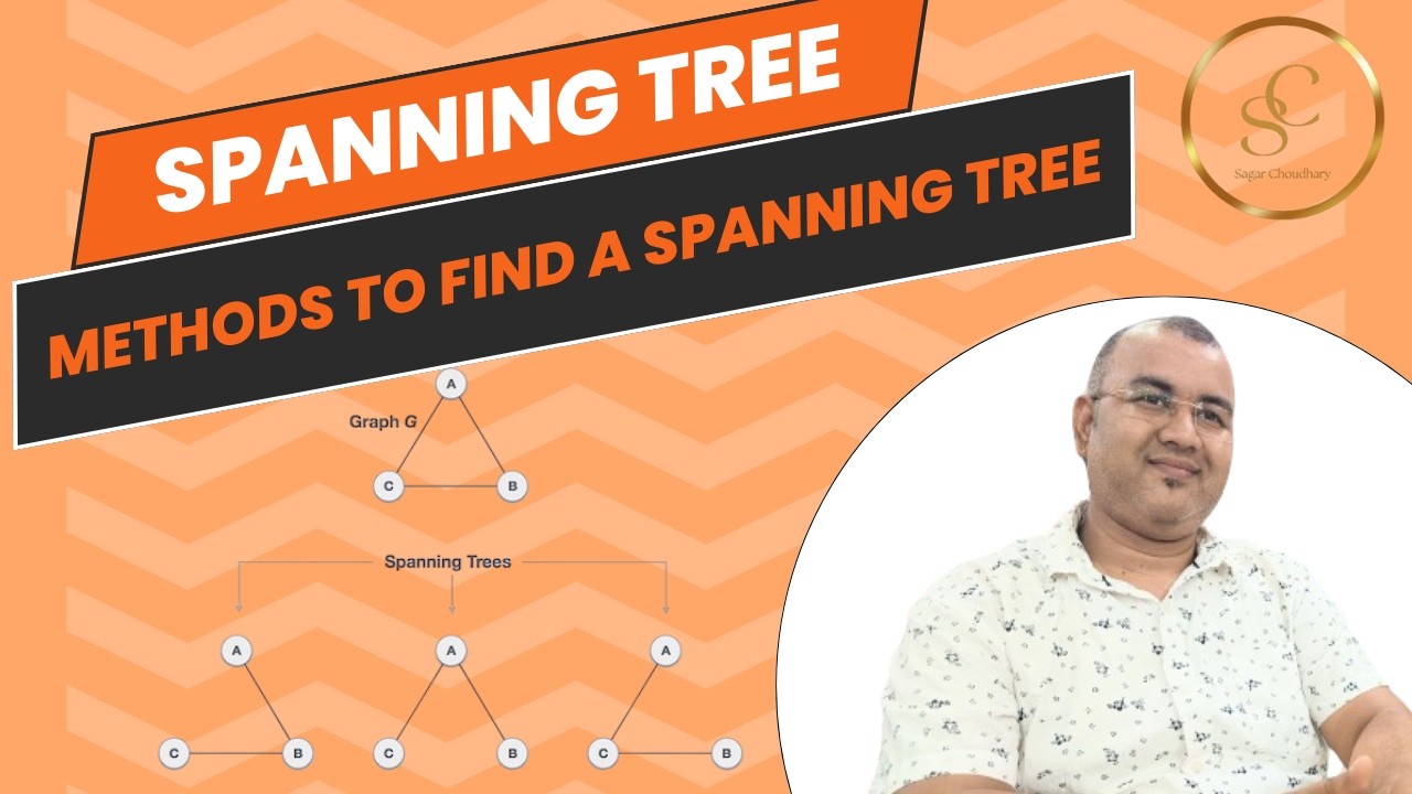 Spanning Tree Explained: Methods to Find a Spanning Tree | DAA Tutorial ...