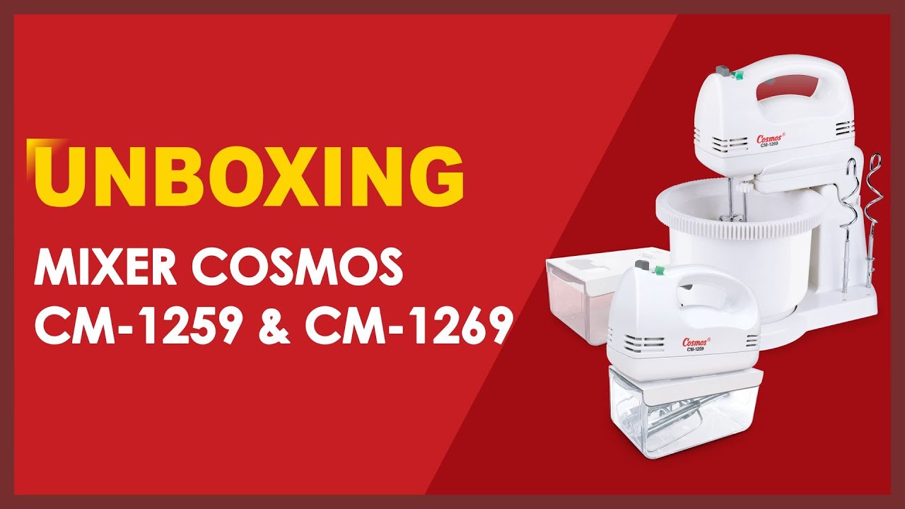 Wajib punya mixer Cosmos Cosmic CM 1259 & CM 1269 yang dilengkapi ...