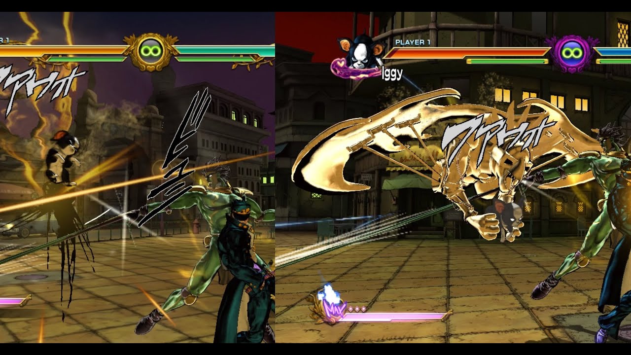 JoJo's All Star Battle: Over Heaven Adjustment Comparison 2nd Preview ...
