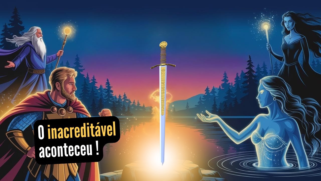 Excalibur e a Dama do Lago Segredos da Lenda do Rei Arthur - YouTube