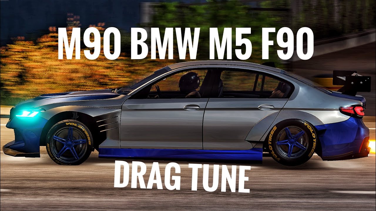 M90 (BMW M5 F90) Gameplay CarX Street Tune Drag || CarX Street 1.3.0 ...