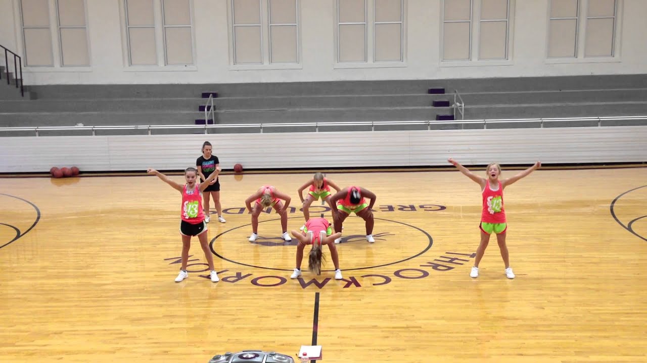 Step To The Back (Cheer) - YouTube