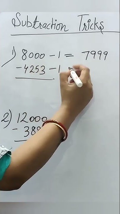 subtraction without borrowing - maths tips & tricks #maths #subtraction #cocotoystar # ...
