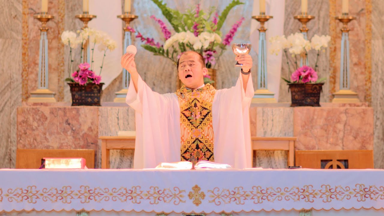 The Ascension of the Lord Celebrated by Father Joseph Magdaong with ...