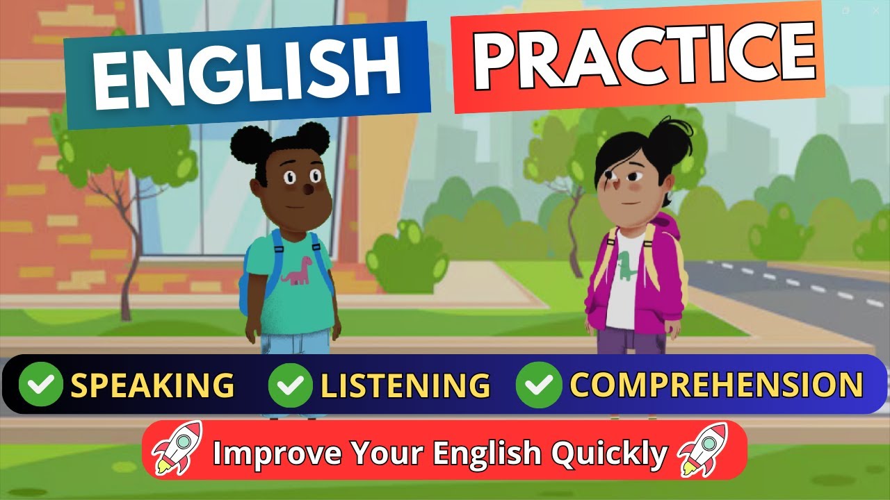 English Speaking Exercise With Common Conversation Practice | Improve ...