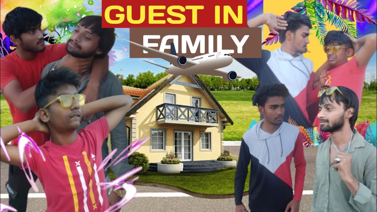 आज तो मेहमान को लूटेंगे। rob the guest।GUEST COME AGAIN HOME । ABHIWOOD ...