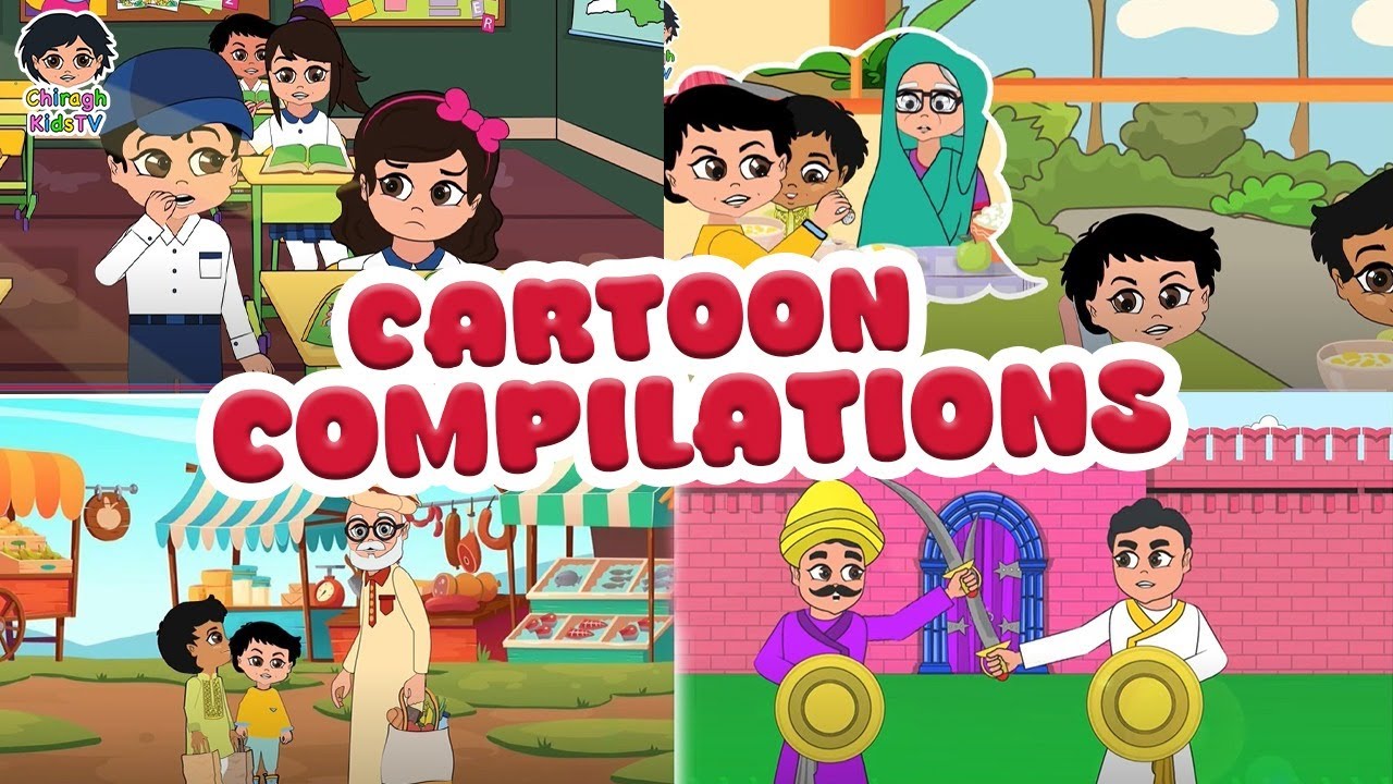 Cartoon for Kids | Urdu Cartoon Compilation for Kids | Fun Stories for ...