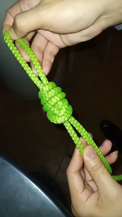 simple way to make loop knot - YouTube