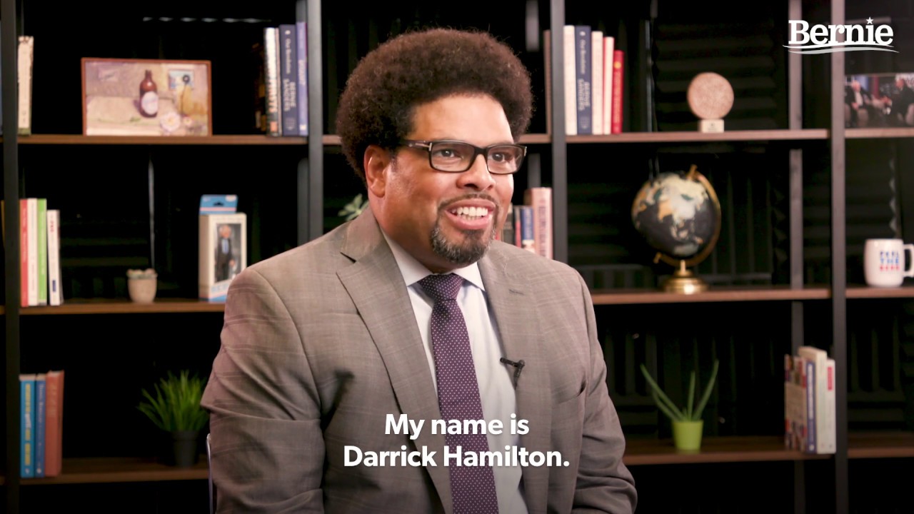 Darrick Hamilton Endorses Bernie Sanders for President - YouTube