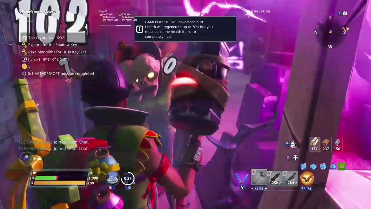 Save the world dungeon-crypts speed run. - YouTube