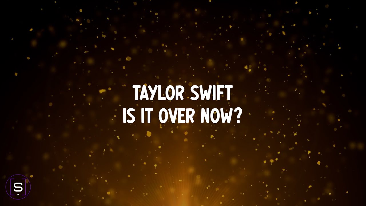 Taylor Swift - Is It Over Now? (Taylor's Version) (Lyrics Video) - YouTube