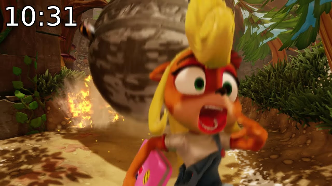 Crash NST Full Trilogy any% (PowerMod) speedrun in 12:42 (10:31 w/o ...