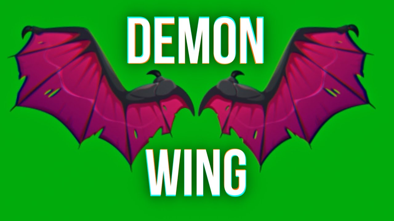 Demon Green Screen Wing Video Effects Free - YouTube
