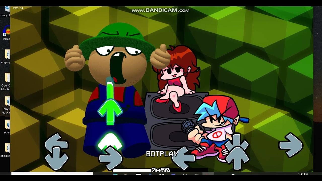 FNF Disruption but it is using my chromatic scales - YouTube