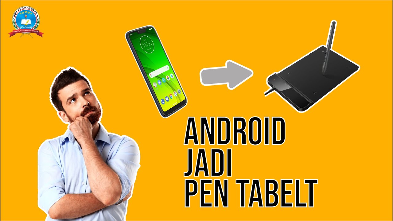 CARA MERUBAH ANDROID MENJADI PEN TABLET - YouTube