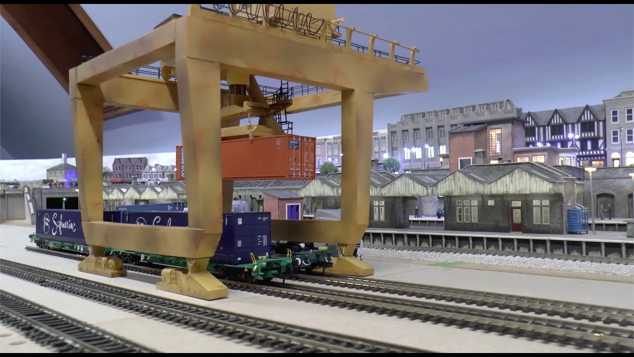 Building the container yard (Part 1) 03-01-2020 - YouTube