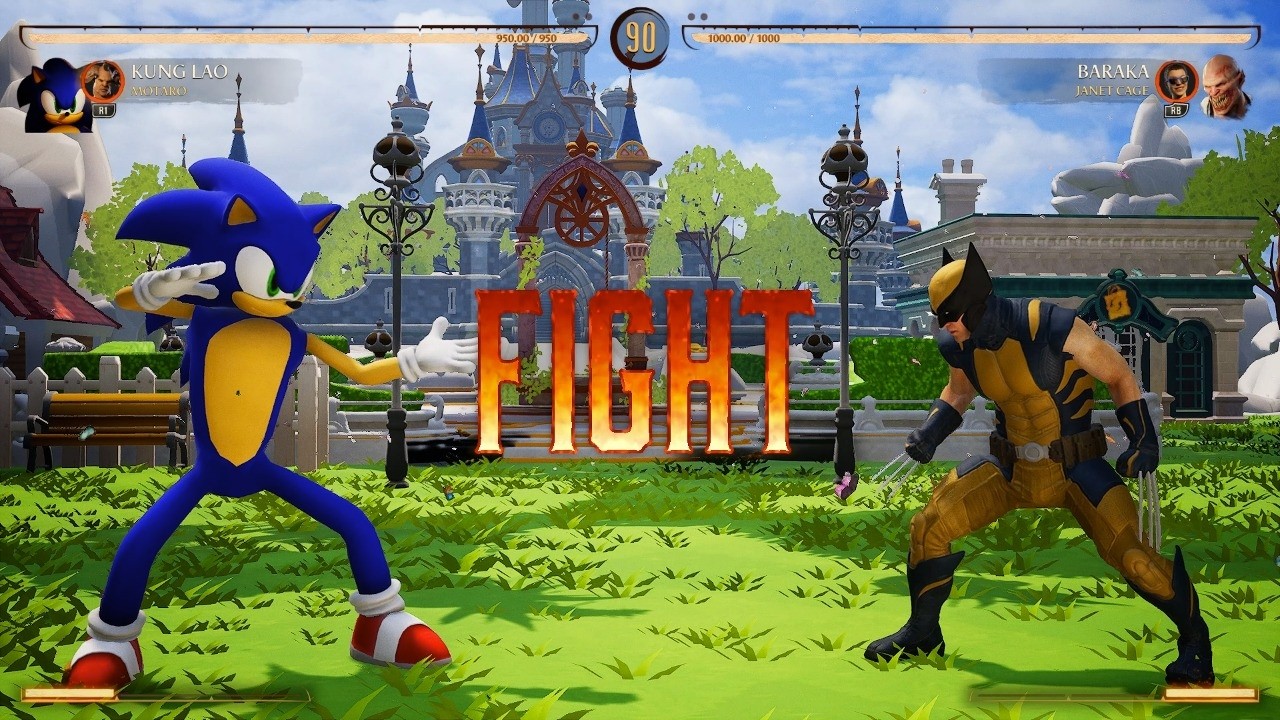 Mortal Kombat 1 - Sonic Vs Wolverine - YouTube