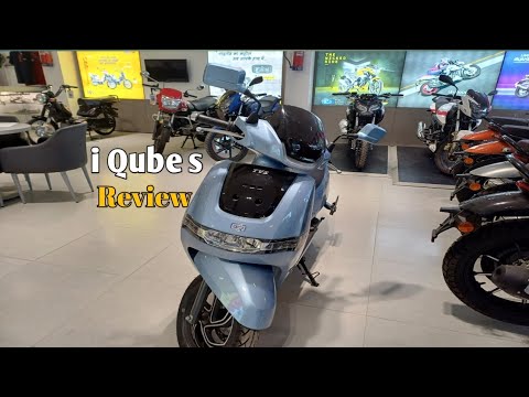 Tvs i Qube s review, कैसी है tvs iqube s #viral #vlogs - YouTube