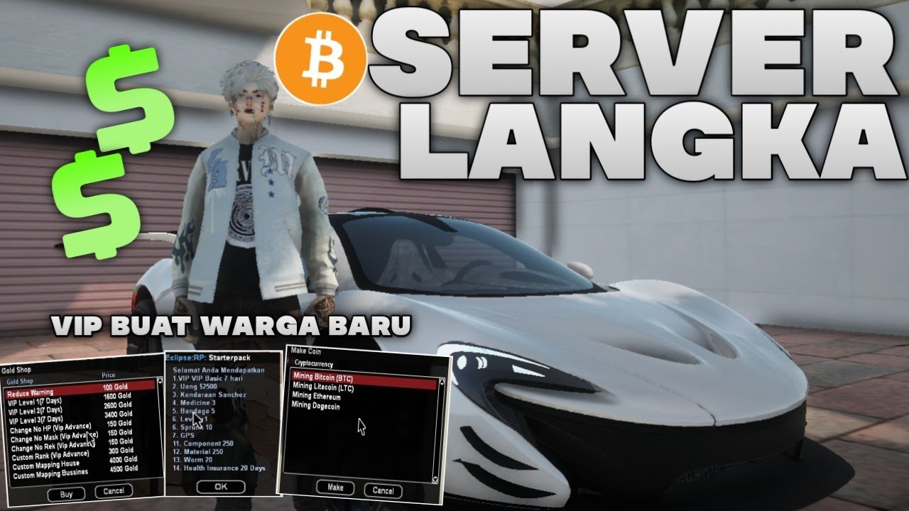 SERVER GTA SAMP ANDROID DAN PC PALING BERBEDA BISA MINING BIT COIN AUTO ...