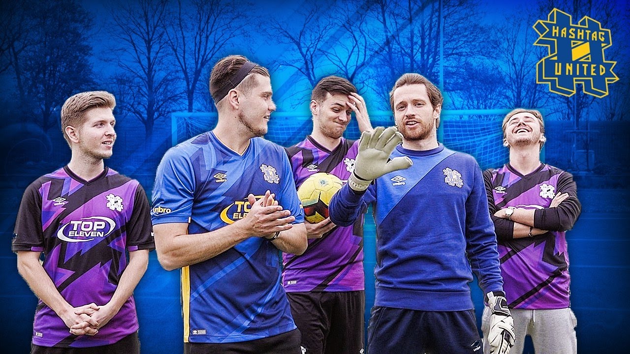HASHTAG UNITED FOOTBALL CHALLENGES! - YouTube