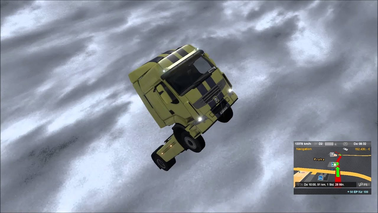 Euro Truck Simulator 2 Bug Fail Youtube
