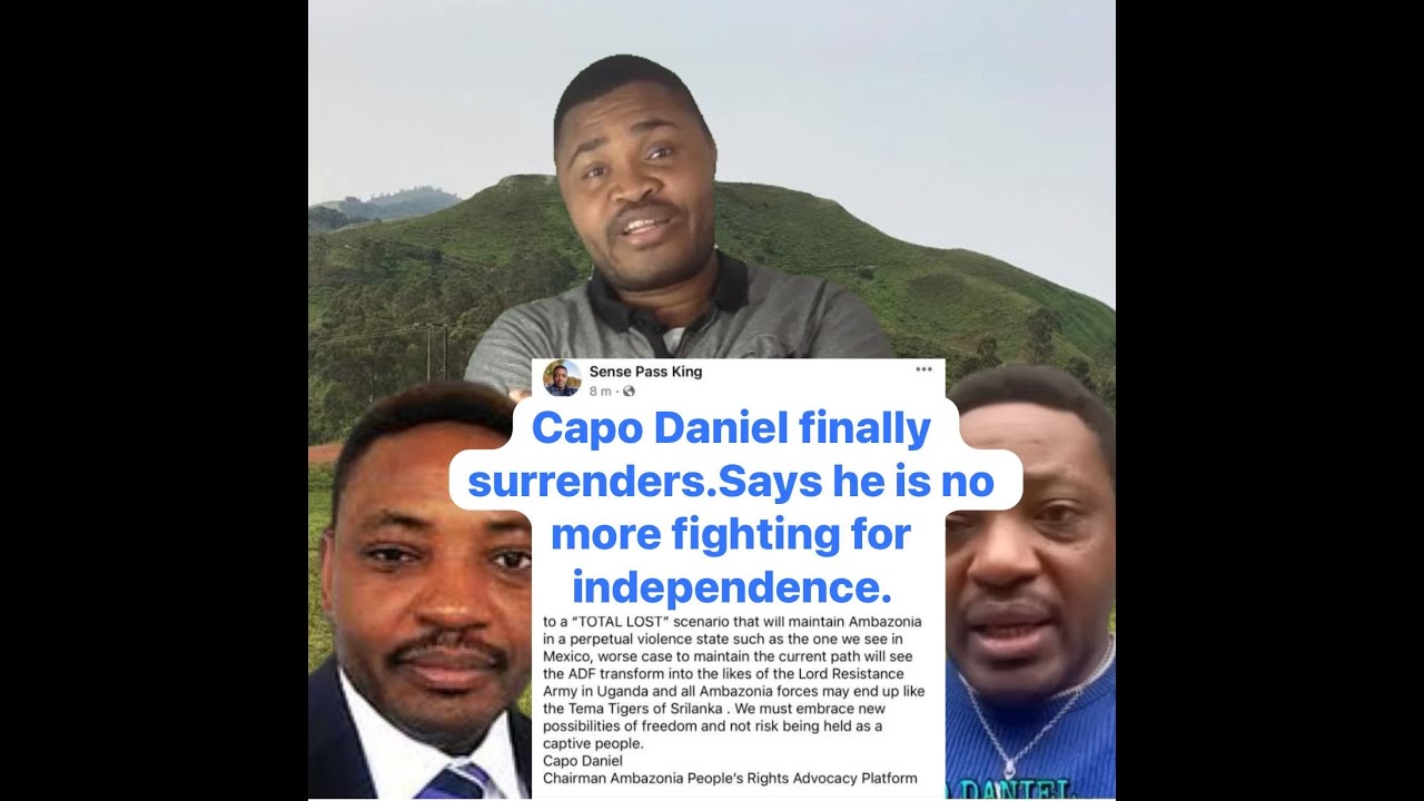 #breakingnews CAPO DANIEL finally SURRENDERS. - YouTube