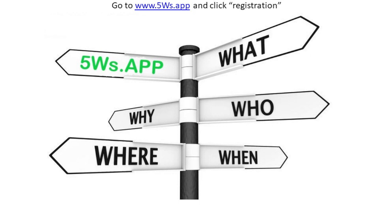 5Ws app - YouTube