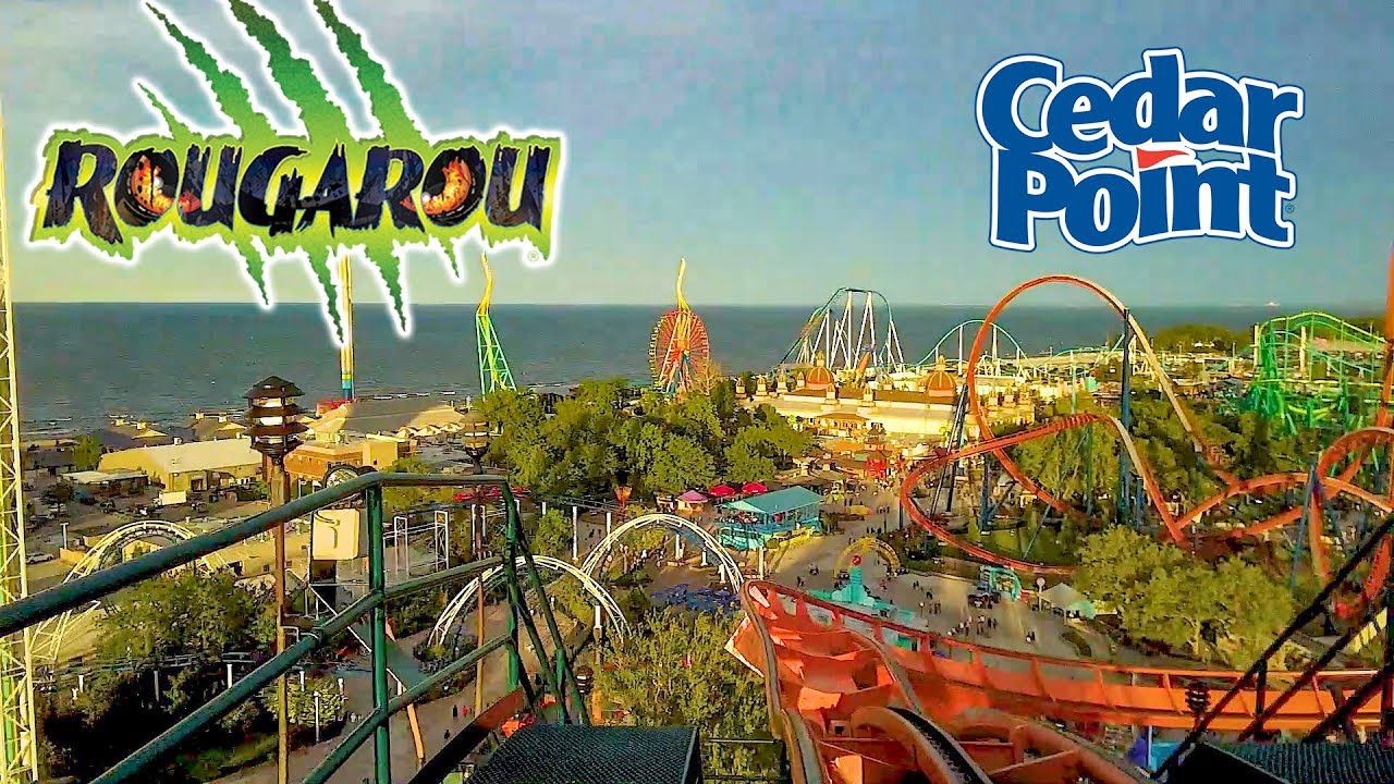 2019 Rougarou Roller Coaster On Ride Front Row HD POV Cedar Point - YouTube