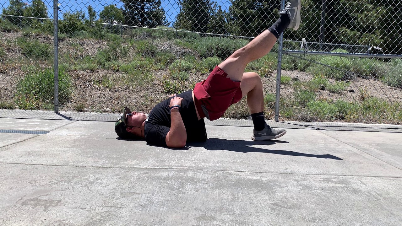 Single Leg Glute Bridge (SL Glute Bridge) - YouTube