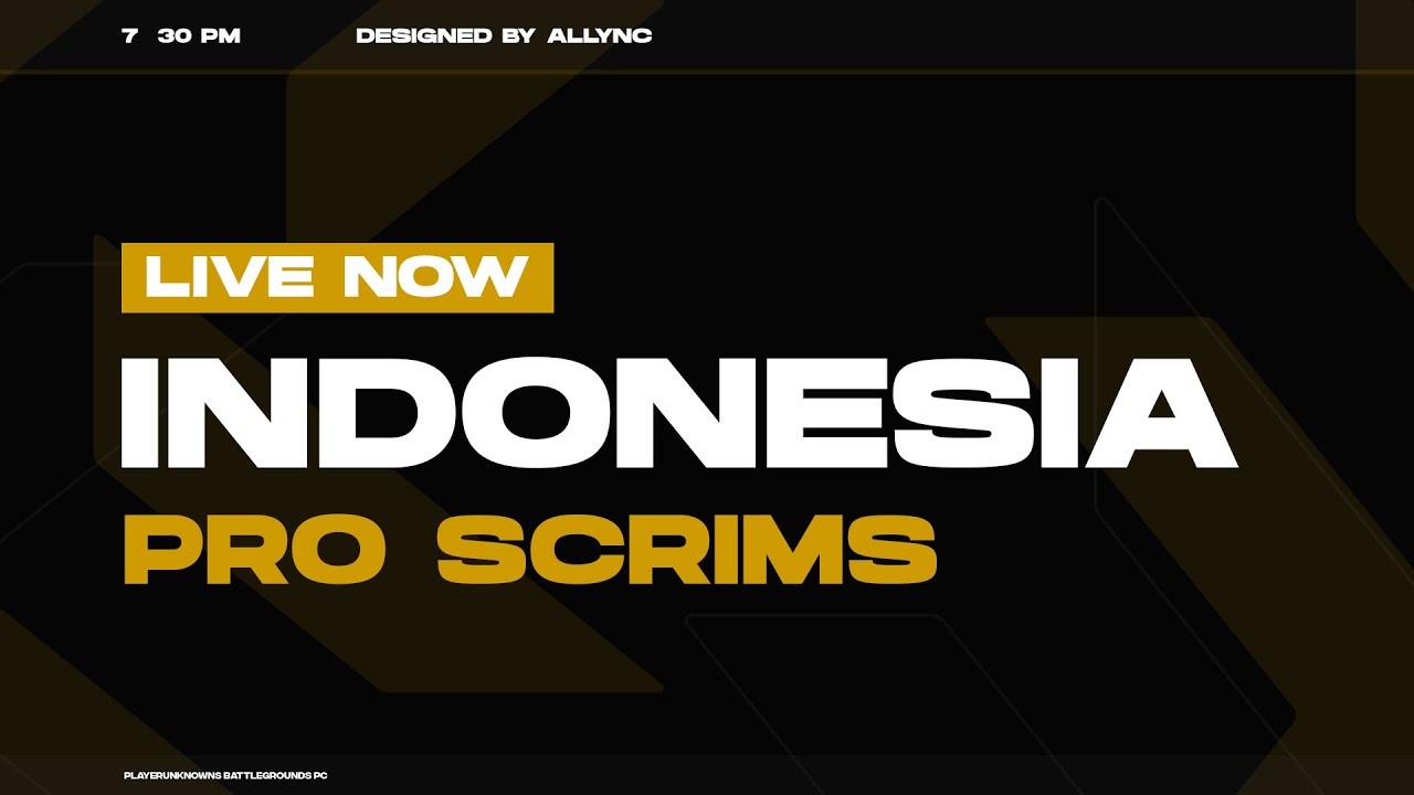INDONESIA PRO SCRIM PUBG - YouTube