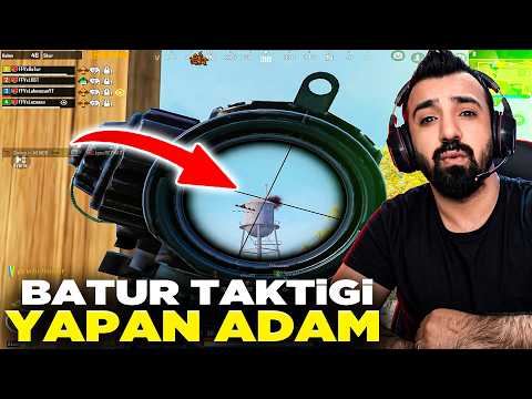 BENİM TAKTİĞİMİ BANA YAPMAYA ÇALIŞTI ! BATUR GAME PUBG MOBİLE !