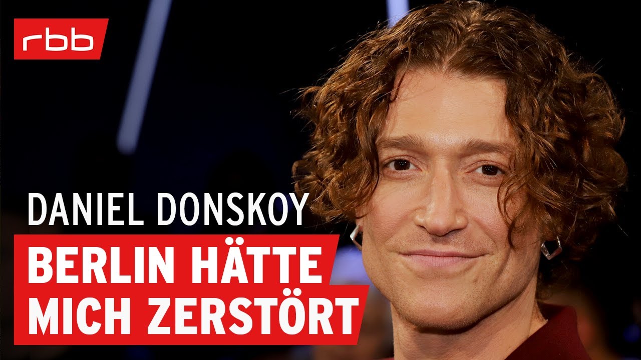 Vom Tatort zum Techno: Schauspieler Daniel Donskoy im Interview - YouTube