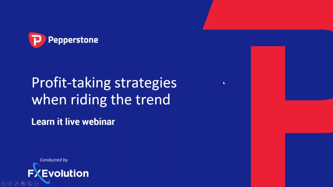 Profit-taking strategies when riding the trend - YouTube