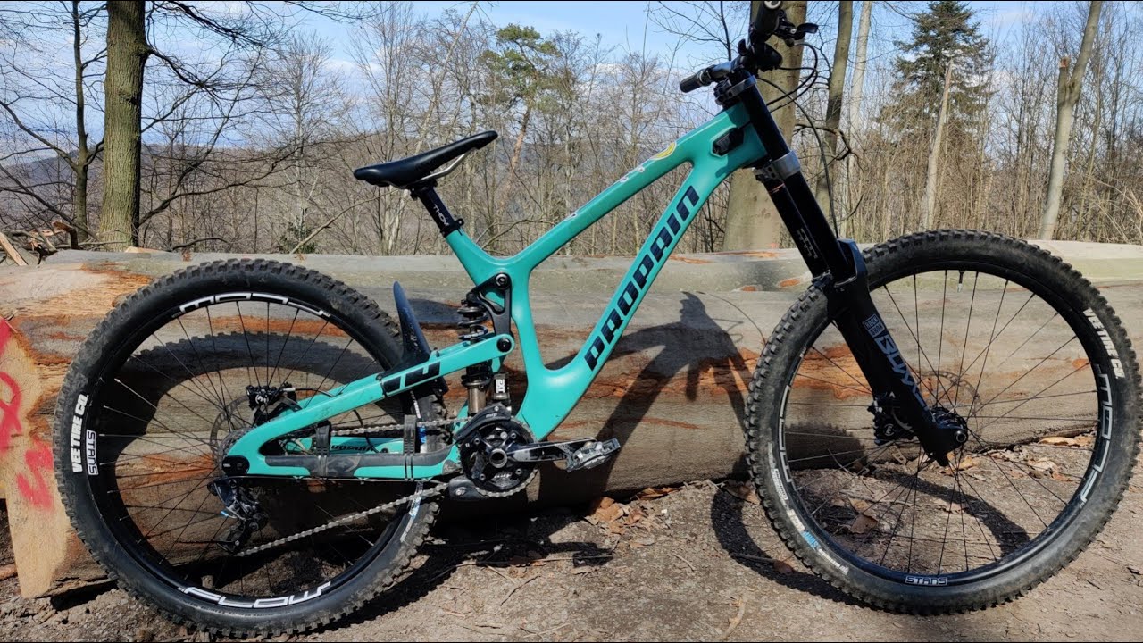 Propain RAGE MULLET Downhill - FIRST RIDES - Heidelberg Königstuhl ...
