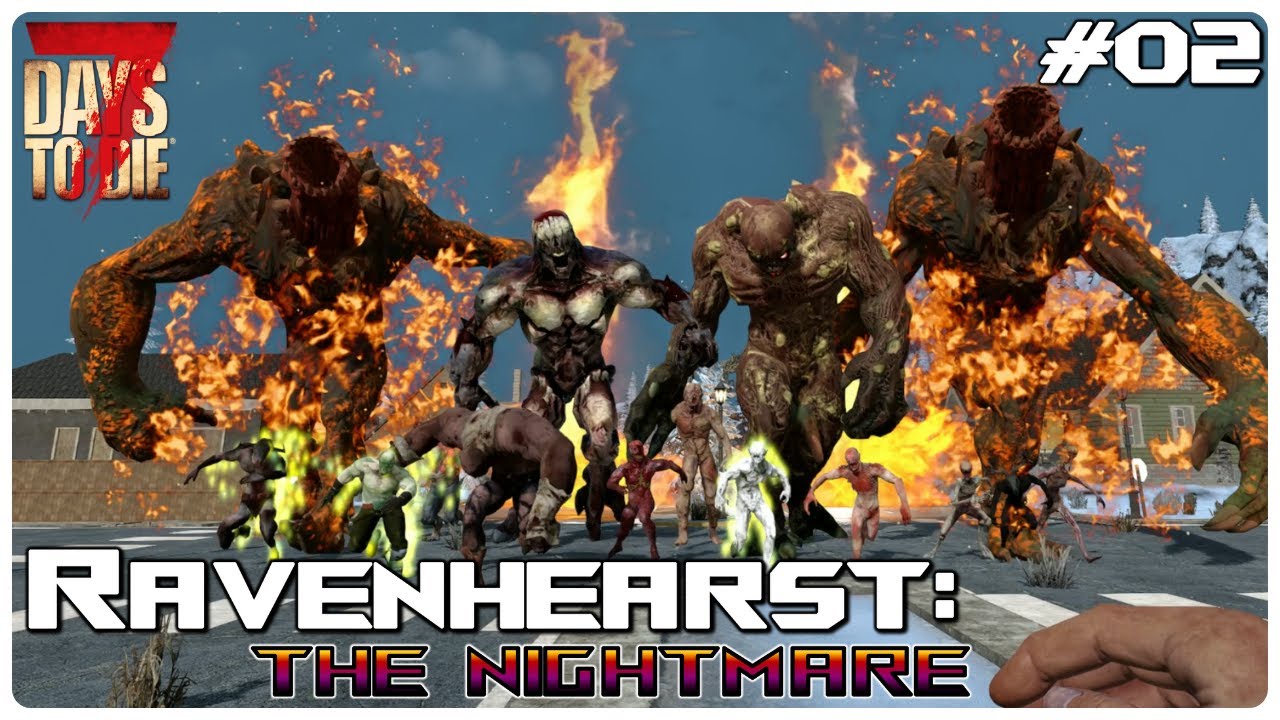 7 Days to Die Ravenhearst Mod | My 1st Look At A21 Ravenhearst & Selecting Classes! | Lets Play ...