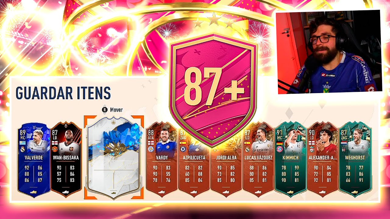 OLHAAAAA!! MAIS UM!! ILIMITADOS PACKS GARANTIA 10 87+ DO LOTE 1 FUTTIES ...