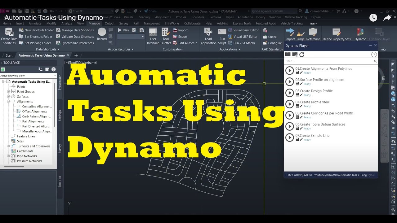 Automatic Tasks Using Dynamo - YouTube