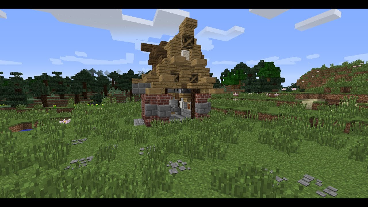Minecraft- Map Making Ep2: Tool Shed - YouTube