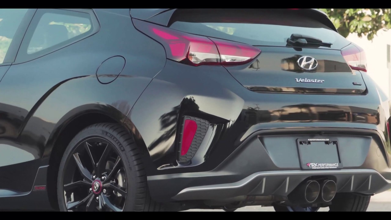 2019 Hyundai Veloster ARK Performance Exhaust Teaser - YouTube