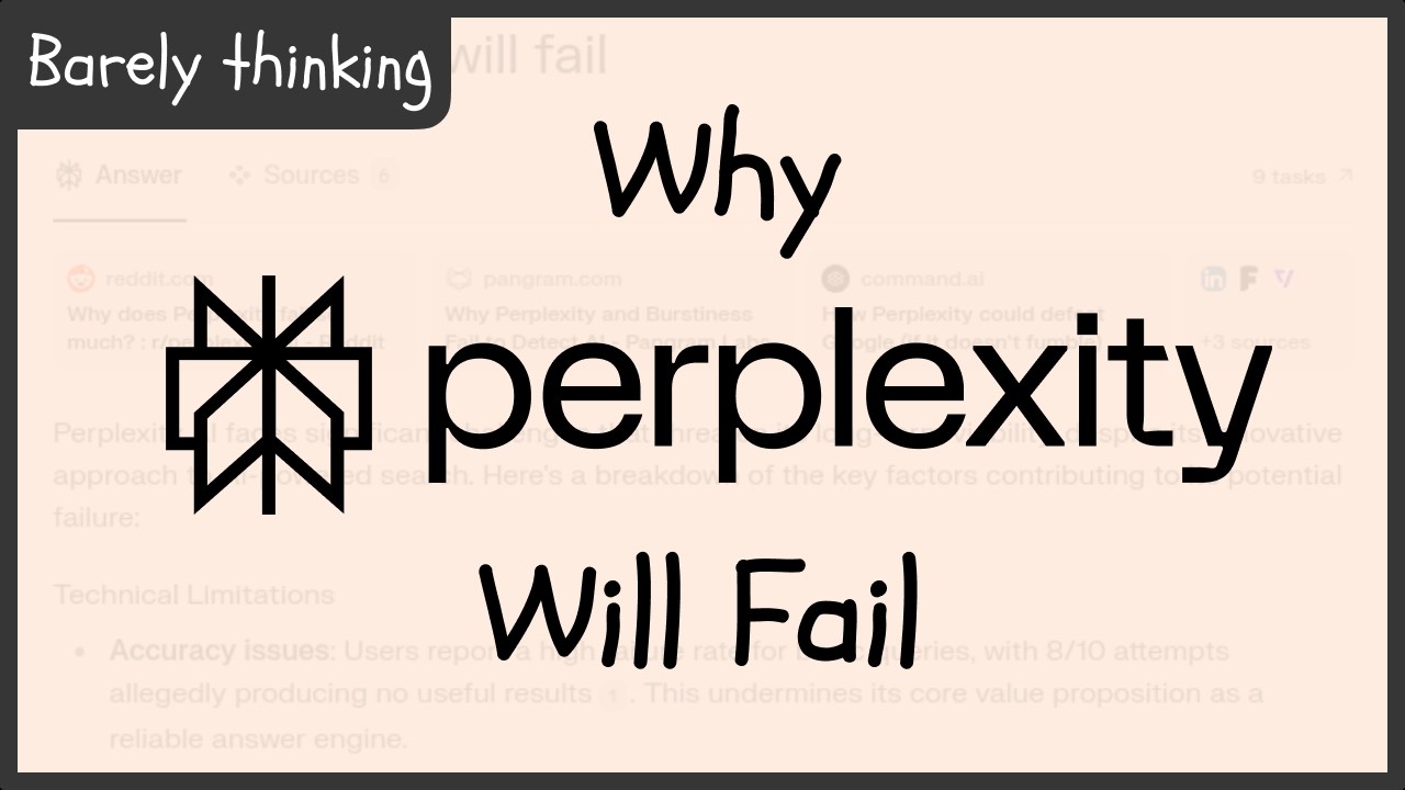 Why Perplexity Will Fail - YouTube