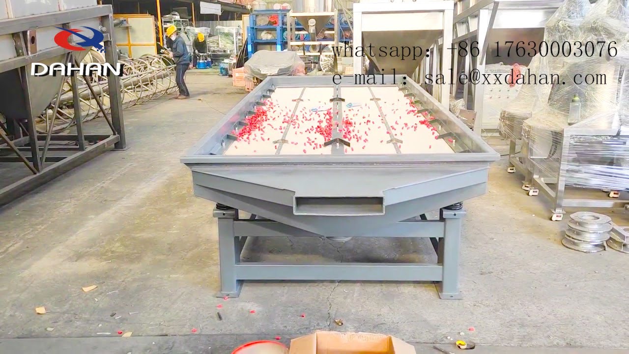 Working principle of linear vibrating screen - YouTube