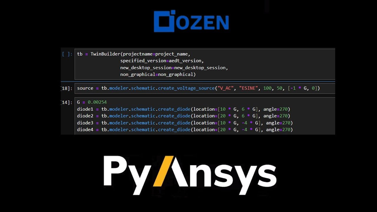 PyAEDT: Building a Rectifier in Twin Builder - YouTube