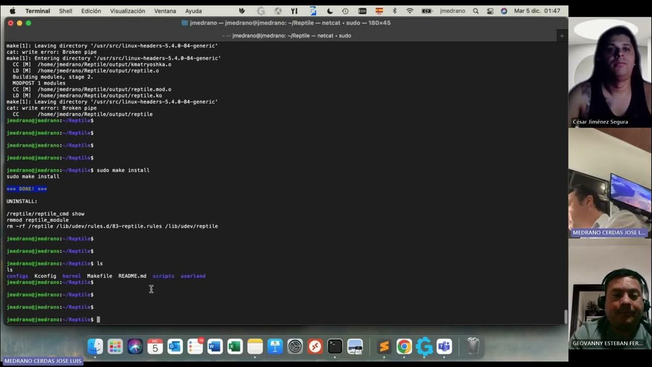Rootkit Reptile - YouTube