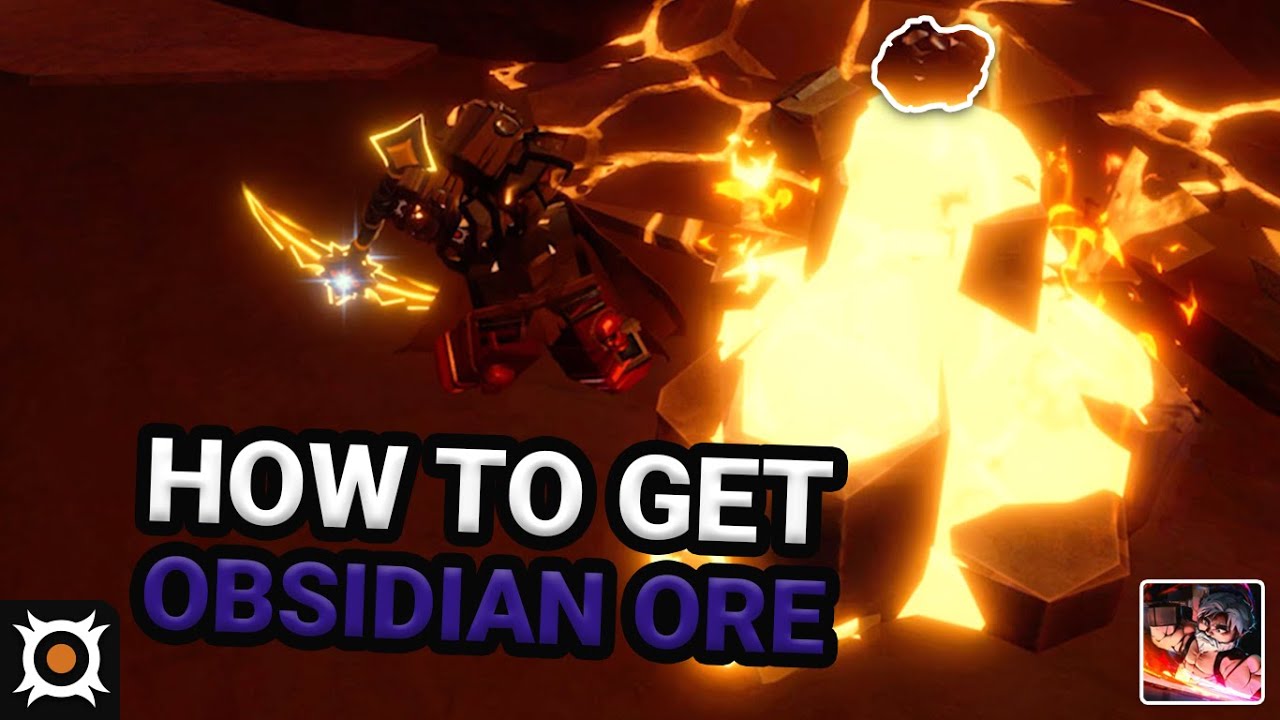 The Forge - Where to Get Obsidian Ore (Location) - YouTube