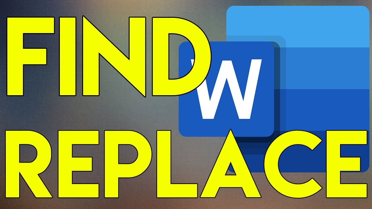 Microsoft Word How To Use Find And Replace YouTube Microsoft Word How To Use Find And Replace YouTube