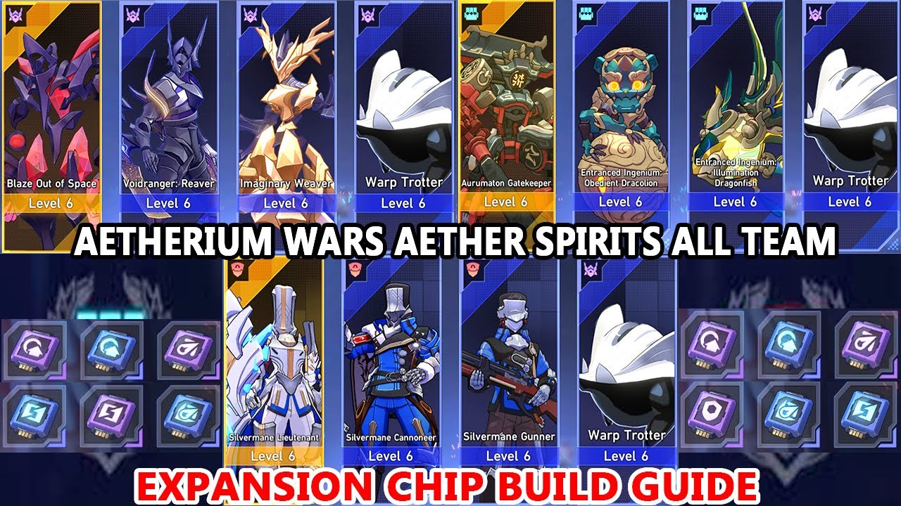 HSR 1.4 Aetherium Wars Aether Spirits All Team & Expansion Chip Build ...